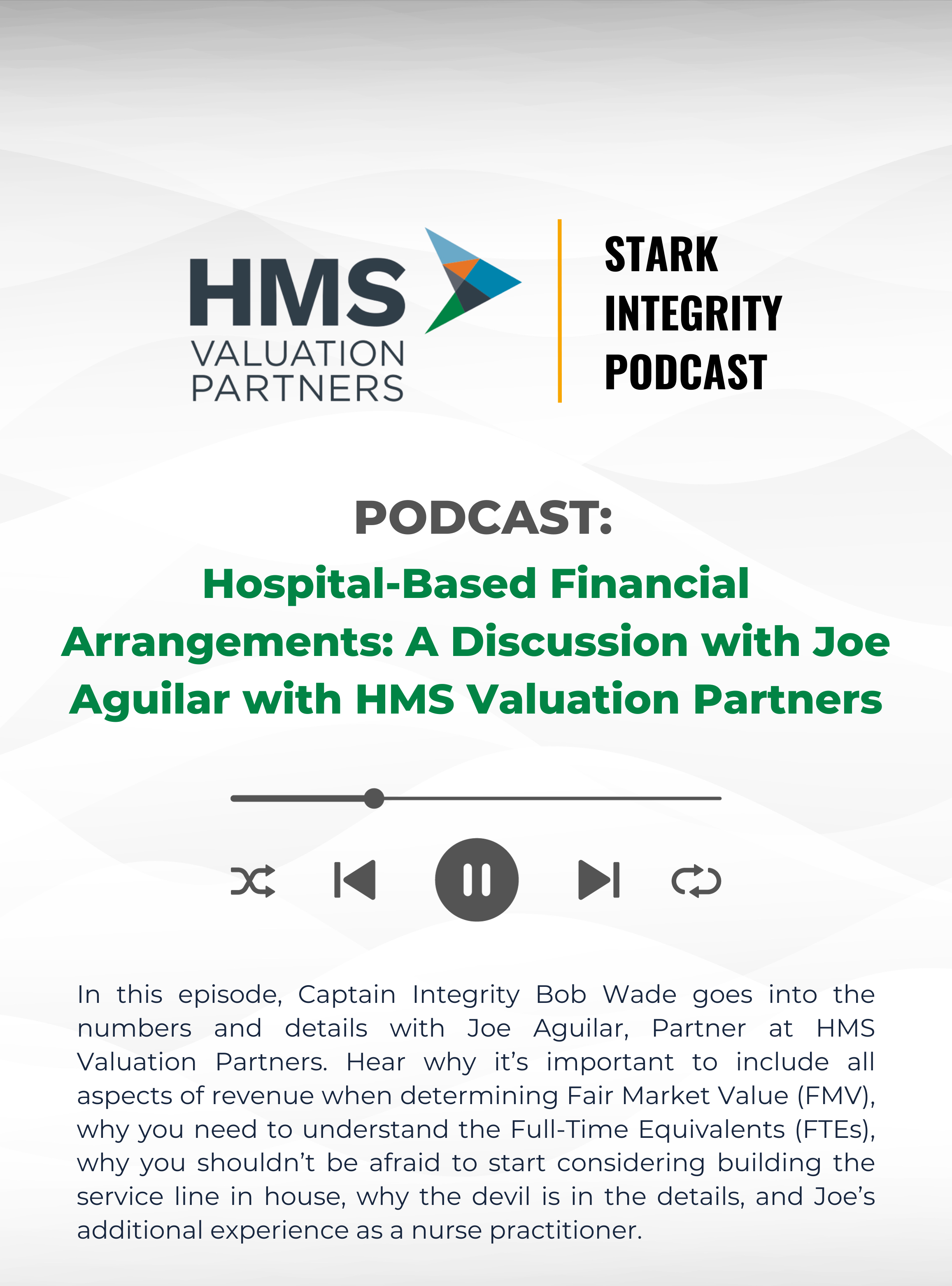 Hospital-Based Financial Arrangements - HMS Valuation Partners
